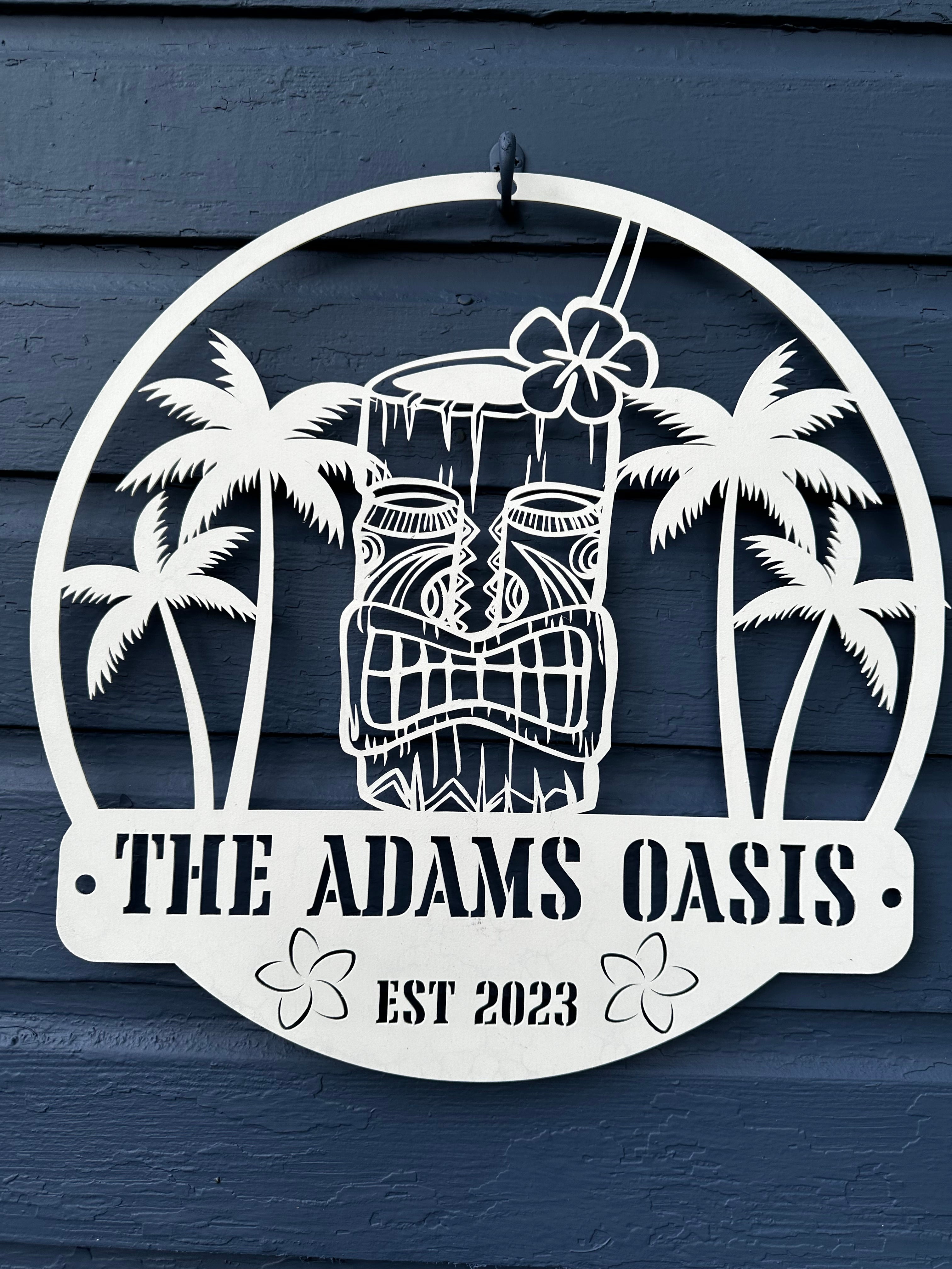 Personalized Metal Wall Art | Out of Office Outfitters