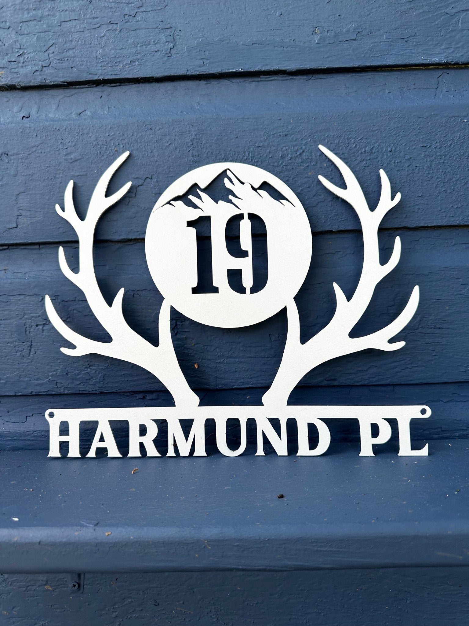 Wall Mounted Metal Address Plaques for Your House – Out of Office ...