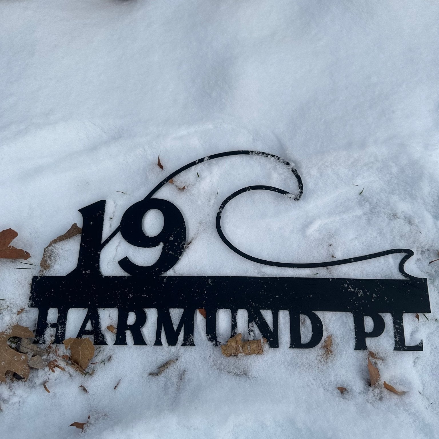 Island Hammock Address Metal Sign – Out of Office Outfitters